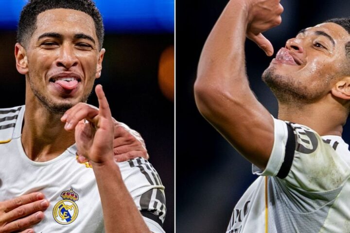 Jude Bellingham addresses drinking claims with playful goal celebration ...