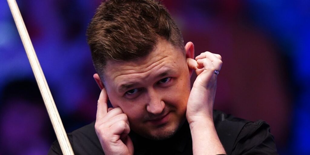 Kyren Wilson makes light of darts fans’ mess ahead of Masters snooker ...