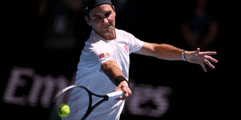 Roger Federer makes celebrated return to Australian Open with ...