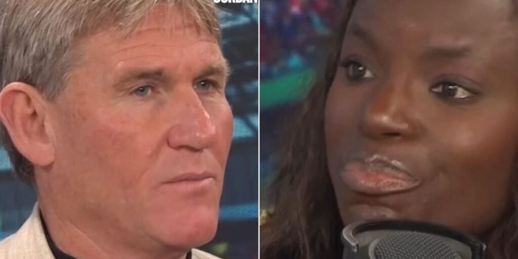 Simon Jordan and Eni Aluko clash over punditry roles in heated ...