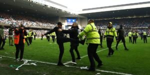 Police Scotland arrests fans after violent incidents during Rangers vs ...