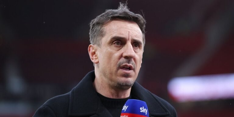 Gary Neville faces backlash over perceived bias during Manchester City ...