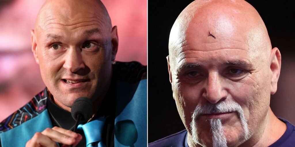 Tyson Fury dismisses father-son feud as a publicity stunt amid Carl ...