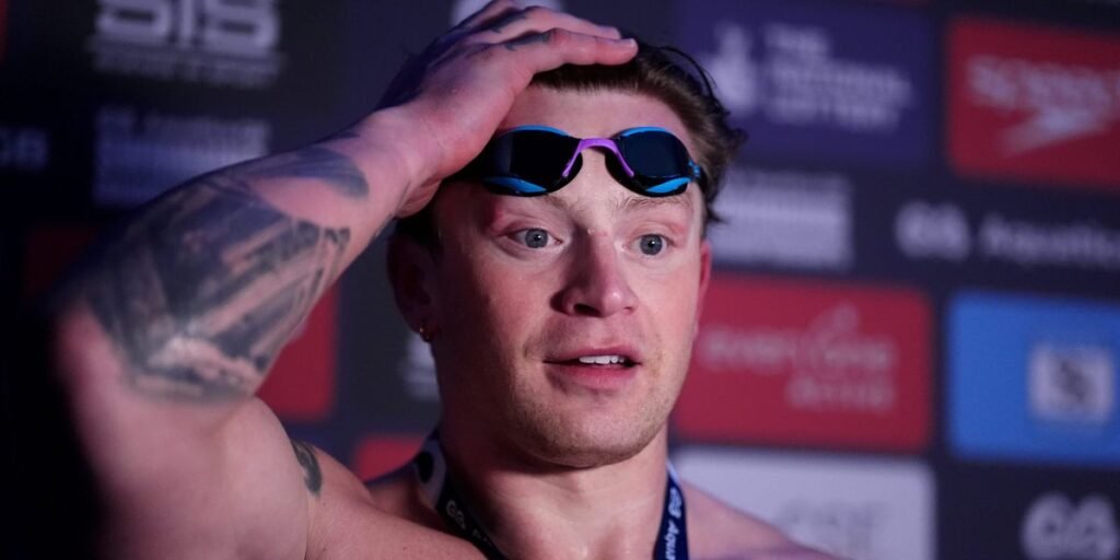Adam Peaty faces family backlash over name change for Commonwealth ...