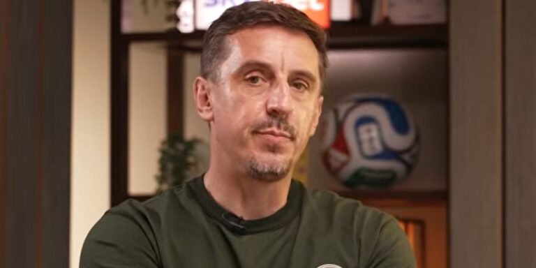 Gary Neville denies having an agenda against Declan Rice after World ...
