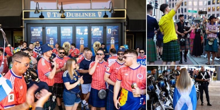 Scottish fans flood Boston as Tartan Army prepares for World Cup opener ...