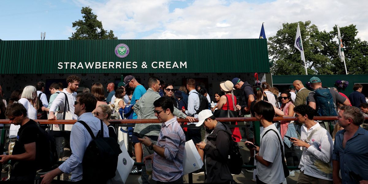 Wimbledon food and drink prices hit record highs amid rising inflation ...